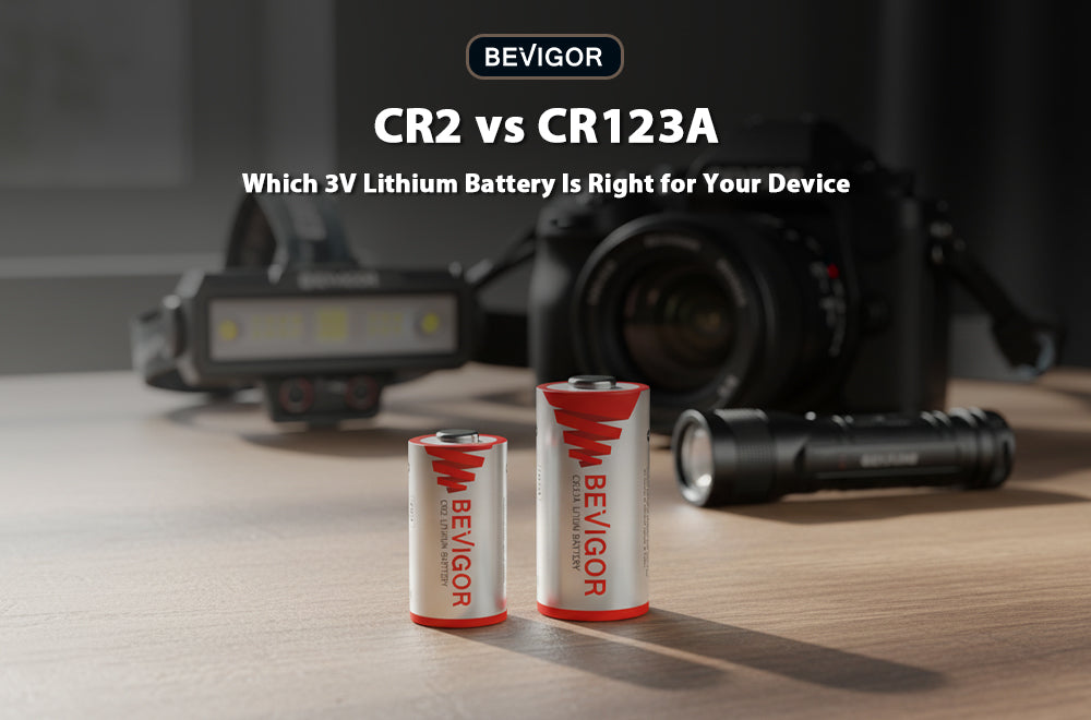 CR2 vs CR123A: Which 3V Lithium Battery Is Right for Your Device? – BEVIGOR