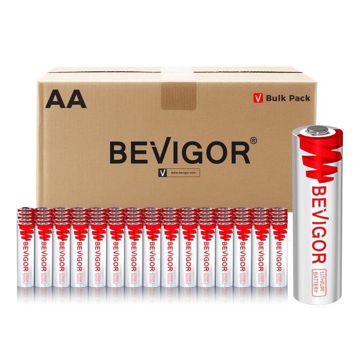 AA Lithium Batteries Bulk 1.5V 3000mAh | Bevigor – BEVIGOR
